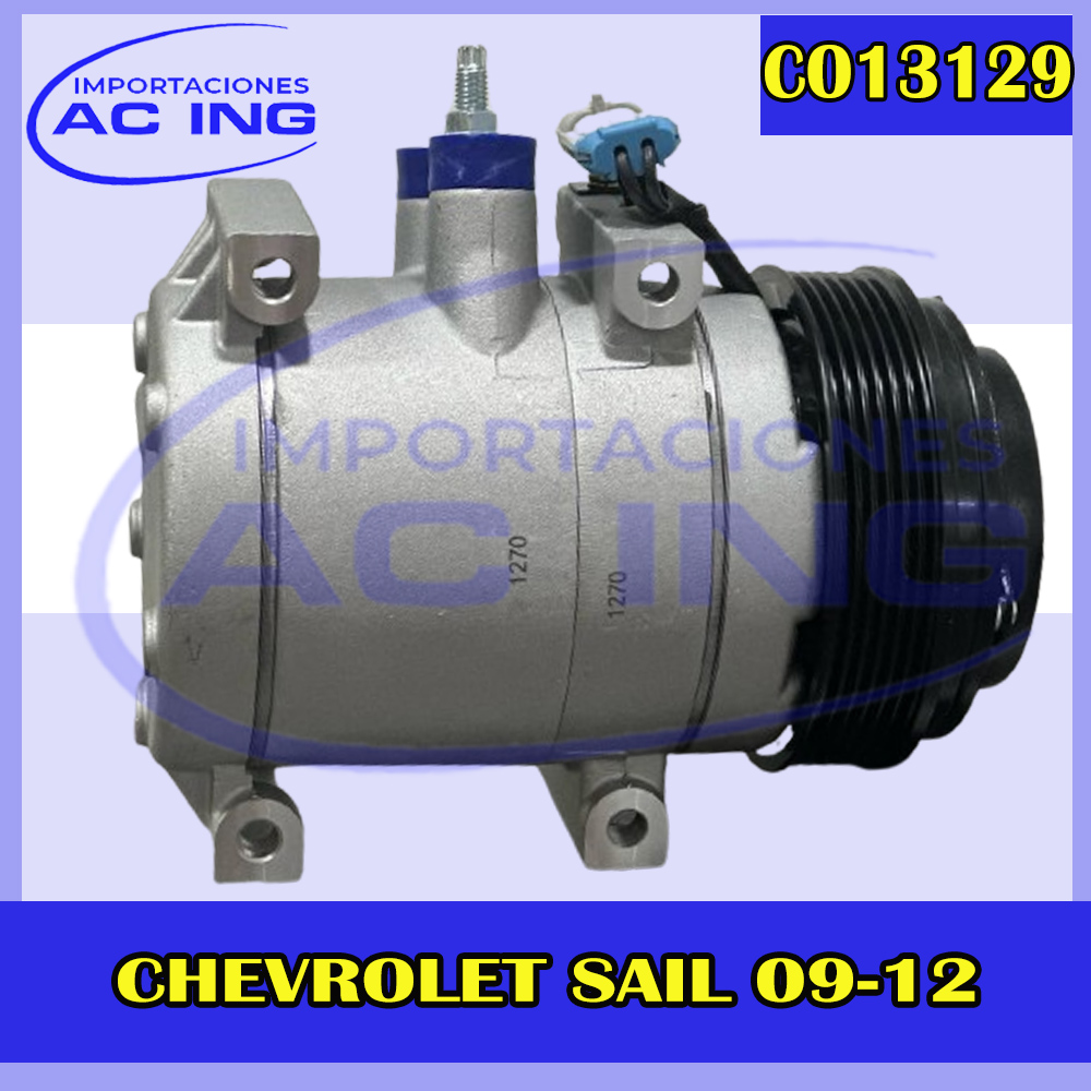 COMPRESOR CHEVROLET SAIL 09-12 REF CO13129 – IMPORTACIONES AC ING