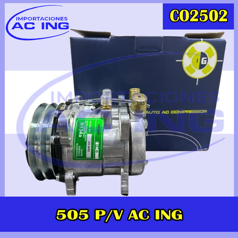 COMPRESOR 505 P/V AC ING REF CO2502 – IMPORTACIONES AC ING