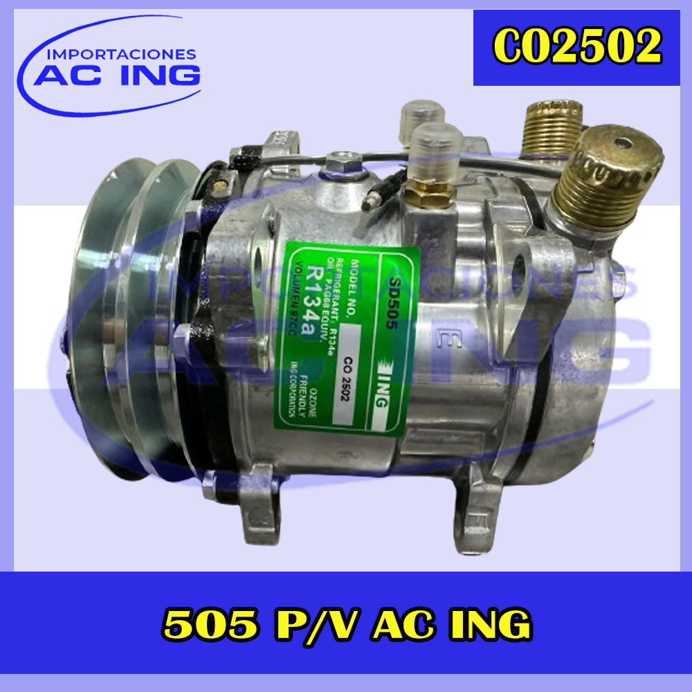 COMPRESOR 505 P/V AC ING REF CO2502 – IMPORTACIONES AC ING