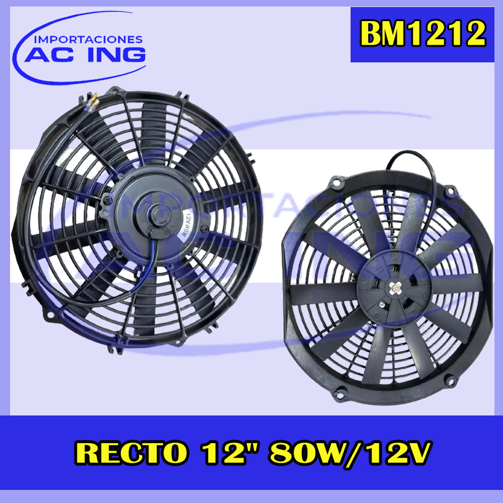 ELECTRO RECTO 12″ 80W/12V REF BM1212 – IMPORTACIONES AC ING