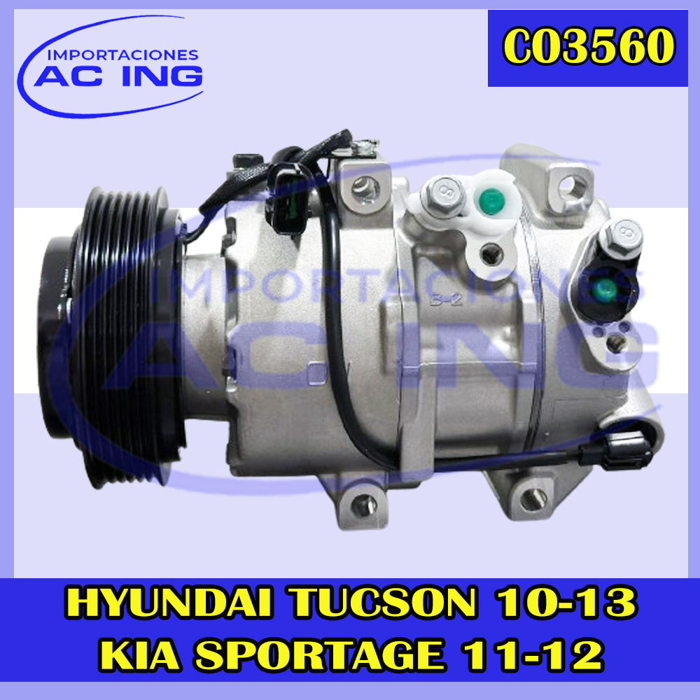 COMPRESOR HYUNDAI TUCSON 10-13 REF CO3560 – IMPORTACIONES AC ING