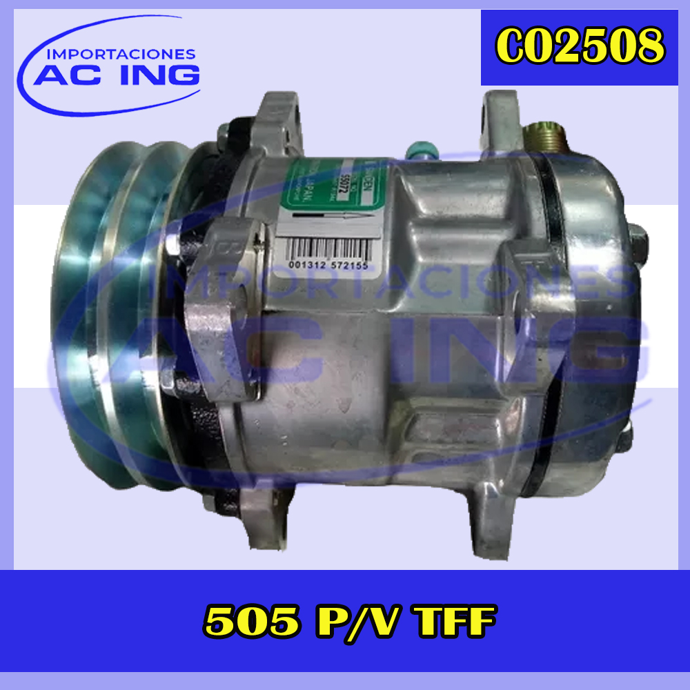 COMPRESOR 505 P/V TFF REF CO2508 – IMPORTACIONES AC ING